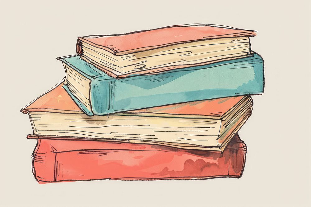 Drawing books publication art transportation. | Premium Photo ...