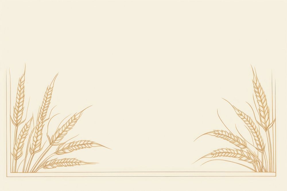 Ornament divider wheat backgrounds plant | Free Photo Illustration - rawpixel