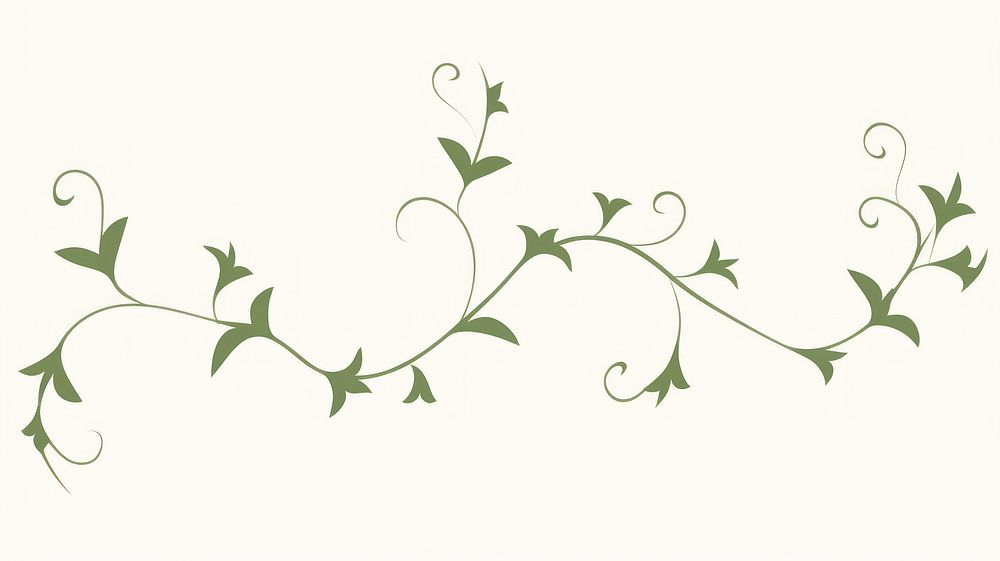 Vine divider ornament pattern calligraphy | Free Photo Illustration ...