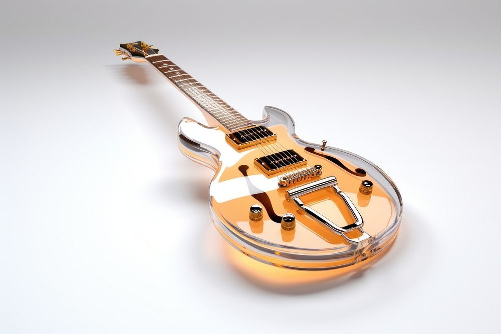 3d render guitar surreal abstract | Free Photo Illustration - rawpixel