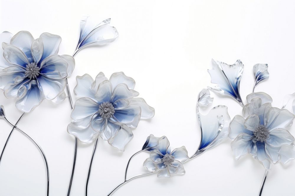 3d render flowers border surreal | Premium Photo Illustration - rawpixel