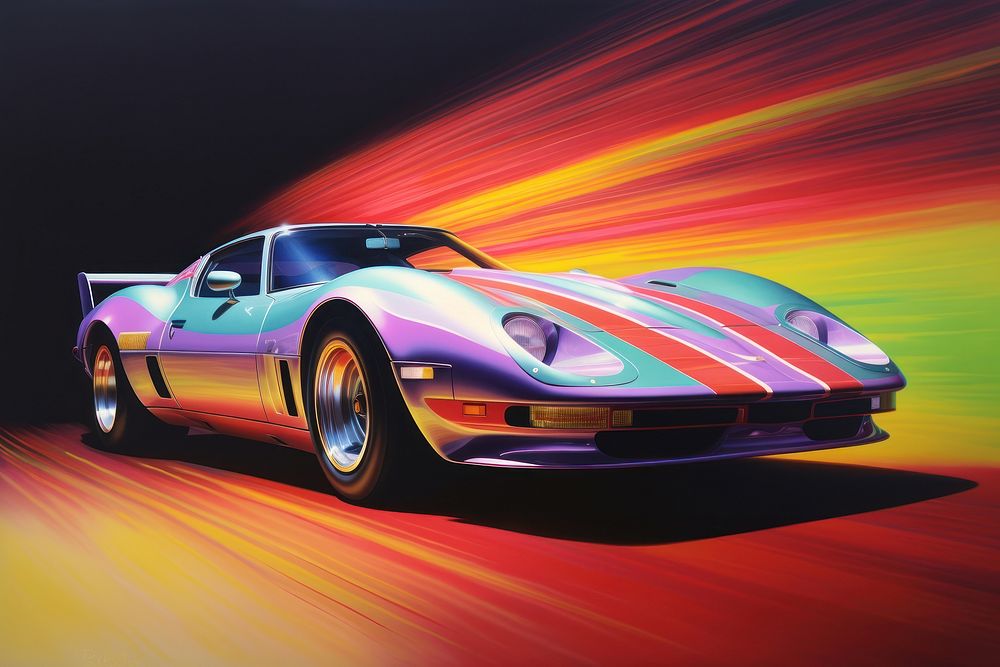 Race car vehicle art transportation | Free Photo Illustration - rawpixel