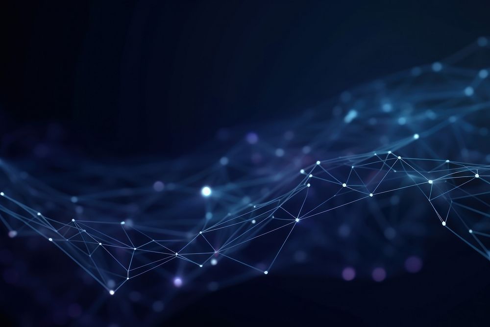 Abstract flying lines dark blue | Free Photo Illustration - rawpixel