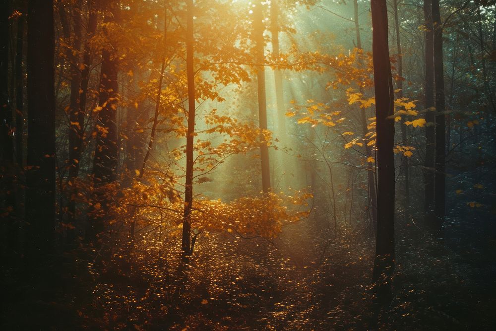 Deep forest backgrounds sunlight outdoors. | Premium Photo - rawpixel
