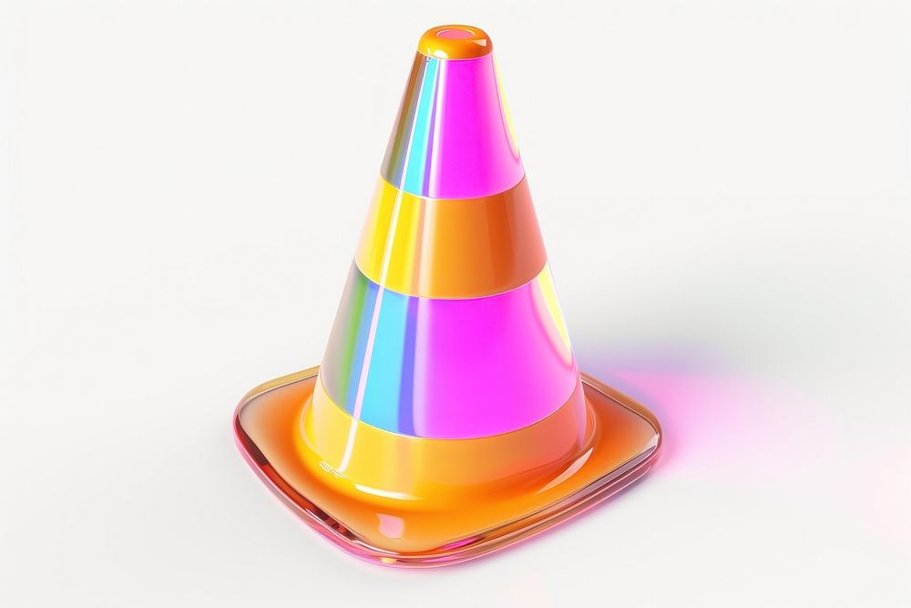 Simple traffic cone icon white | Premium Photo Illustration - rawpixel