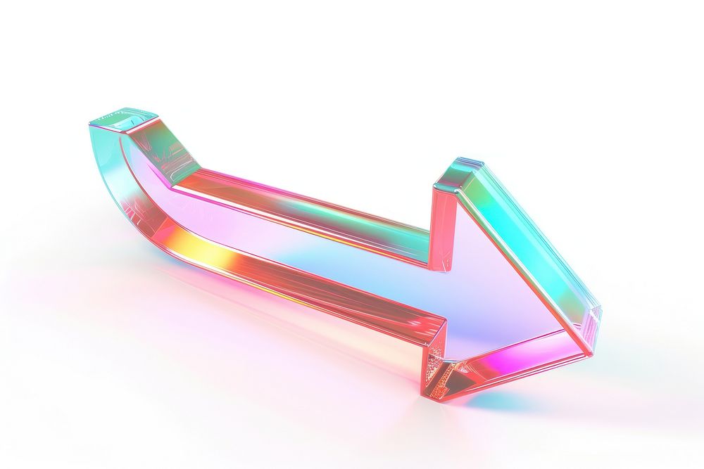 Simple arrow shape icon white | Premium Photo Illustration - rawpixel