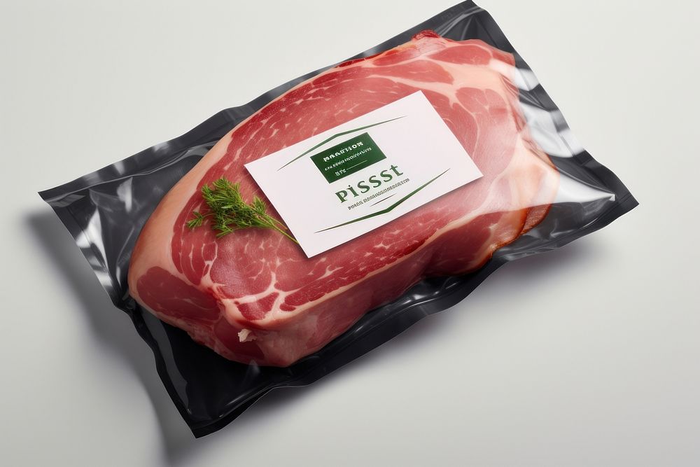 Roast Ham packaging label ham | Free Photo - rawpixel