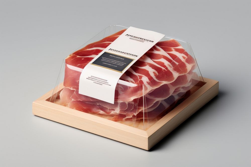 Serrano Ham packaging label ham | Free Photo - rawpixel