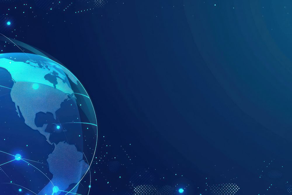 Globalization space backgrounds outdoors. | Free Photo Illustration ...