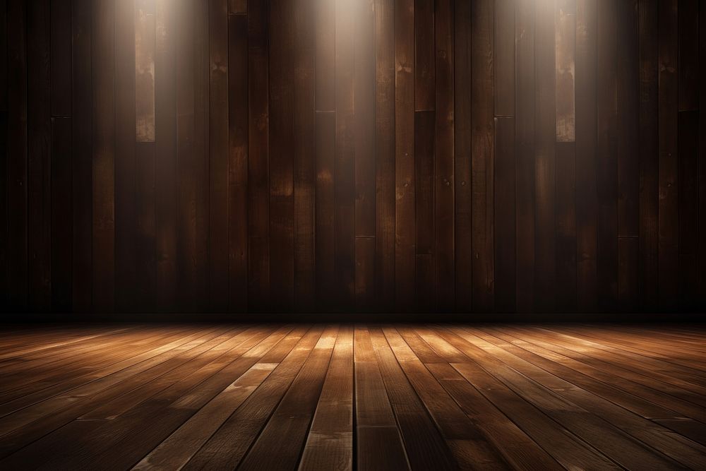 Wooden backdrop floor backgrounds spotlight. | Free Photo - rawpixel
