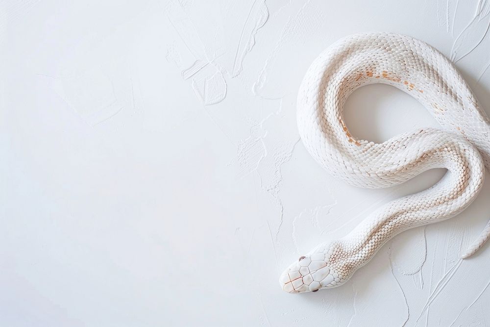Snake reptile animal white. | Premium Photo - rawpixel