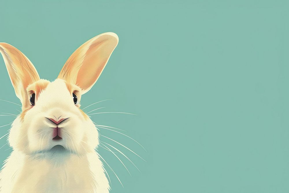 Bunny animal mammal rodent. | Premium Photo Illustration - rawpixel