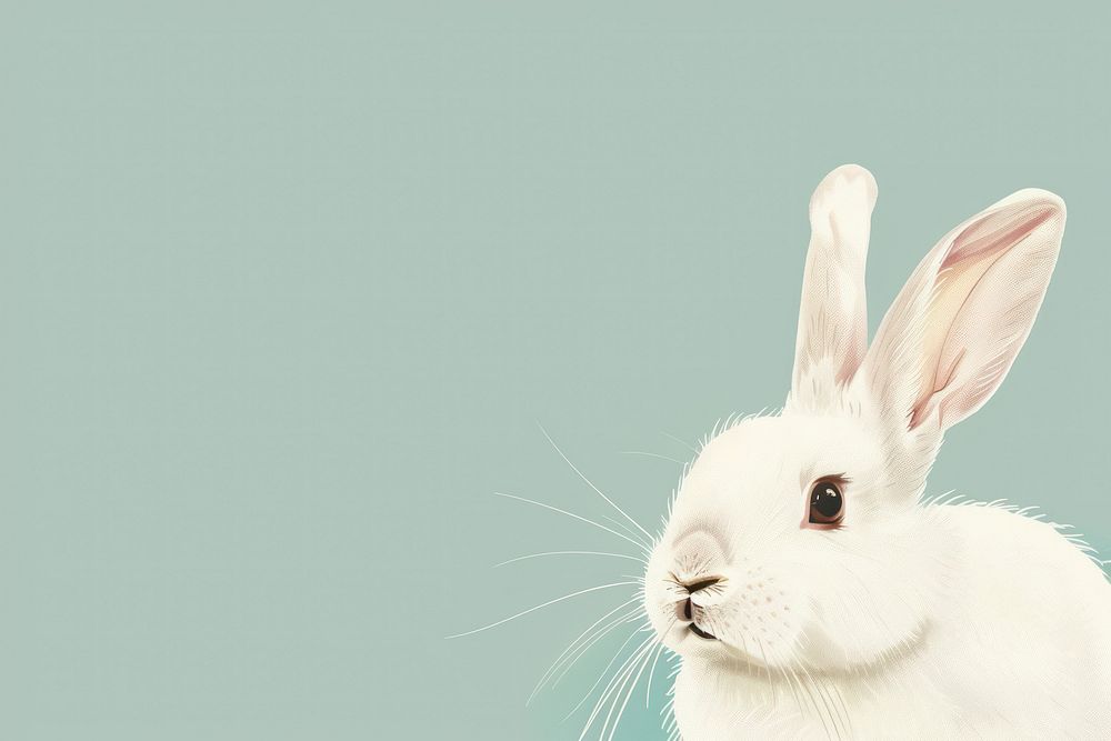 Bunny animal mammal rodent. | Premium Photo Illustration - rawpixel