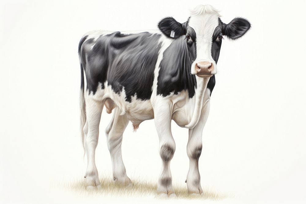 cow full body livestock mammal | Premium Photo Illustration - rawpixel