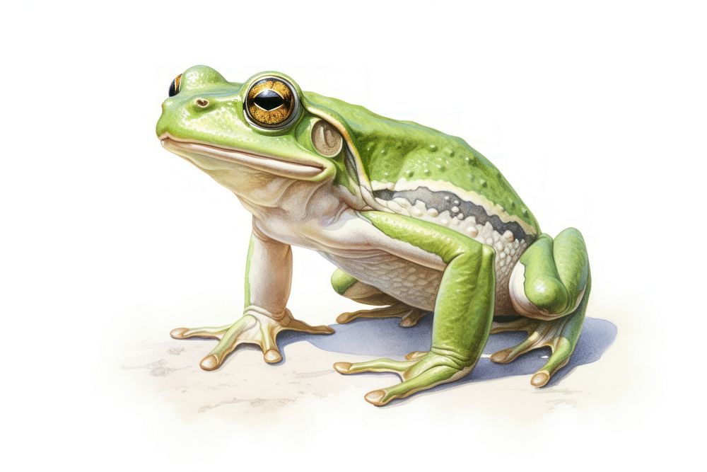 frog full body amphibian wildlife | Free Photo Illustration - rawpixel