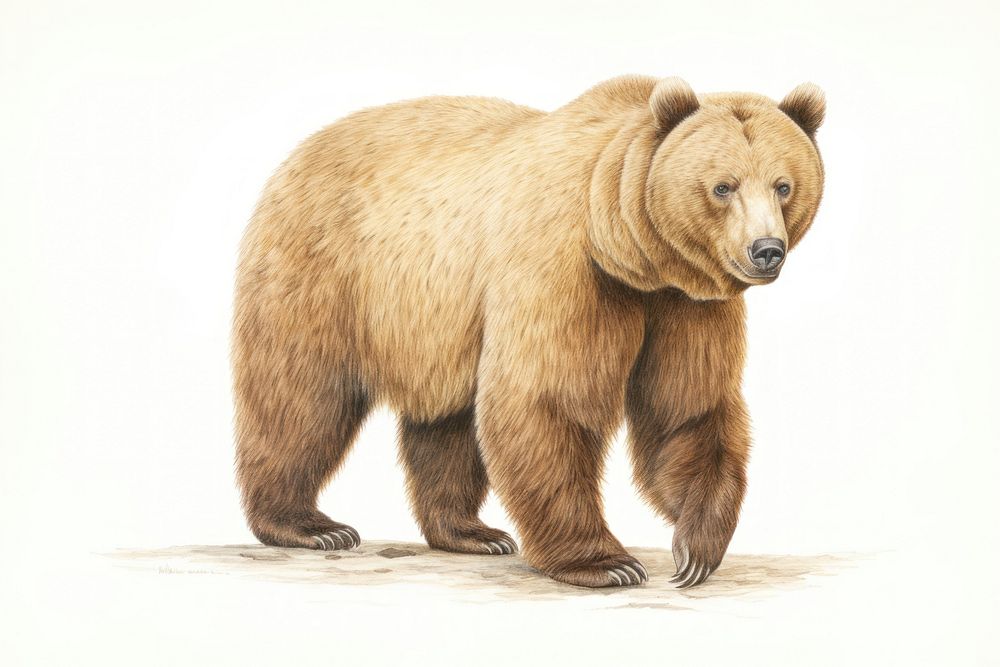 Bear full body bear wildlife | Free Photo Illustration - rawpixel