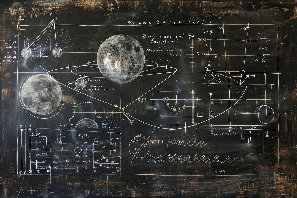 Physics and mathematics blackboard formula | Free Photo - rawpixel