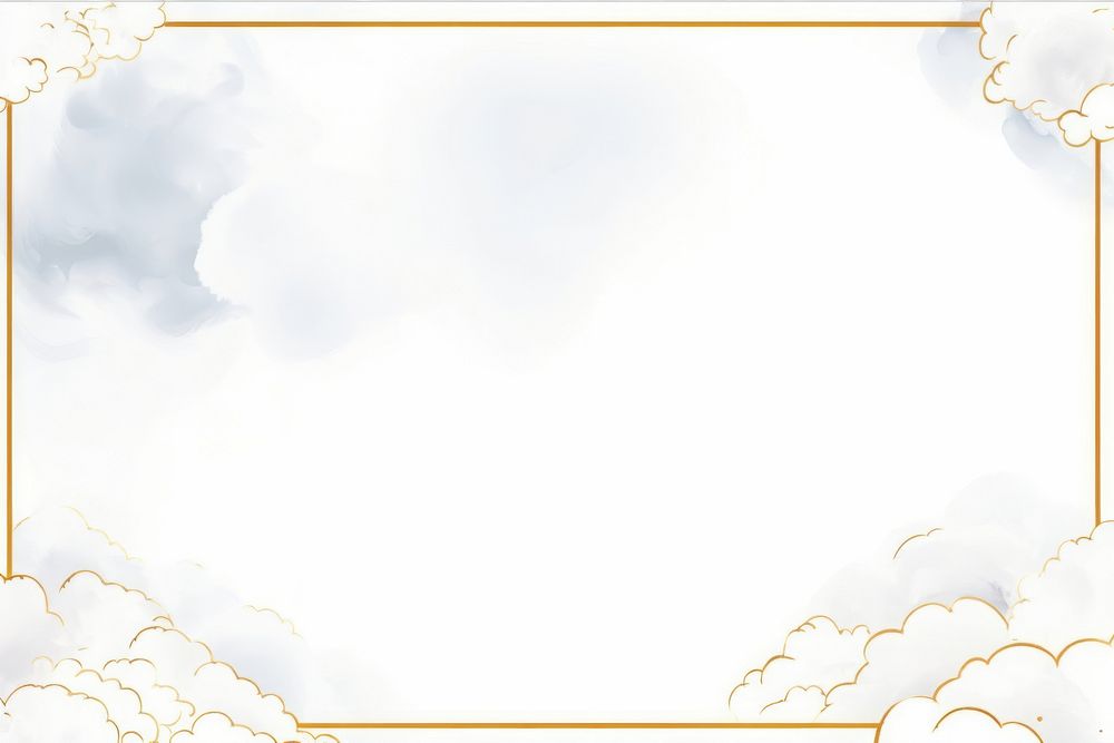 Clouds border frame backgrounds outdoors | Premium Photo Illustration ...