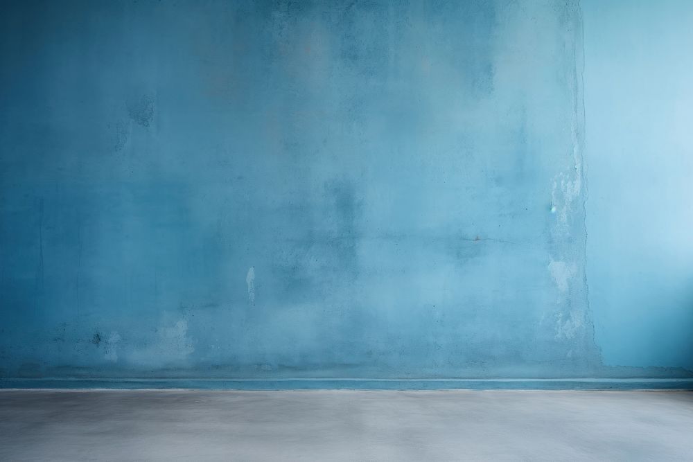 Blue empty wall architecture backgrounds | Free Photo - rawpixel