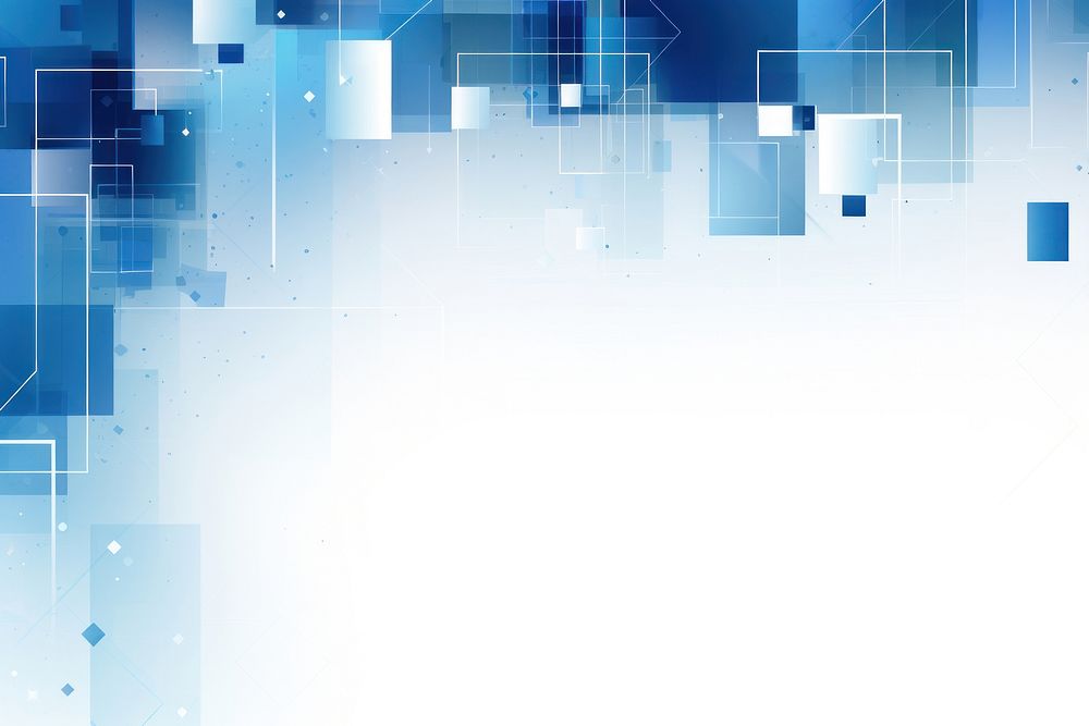 Blue geometric border frame backgrounds | Premium Photo Illustration ...