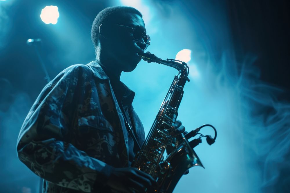 Jazz performer saxophone musician concert. | Premium Photo - rawpixel