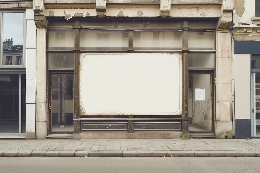 Vintage shop front outdoors city | Free Photo - rawpixel