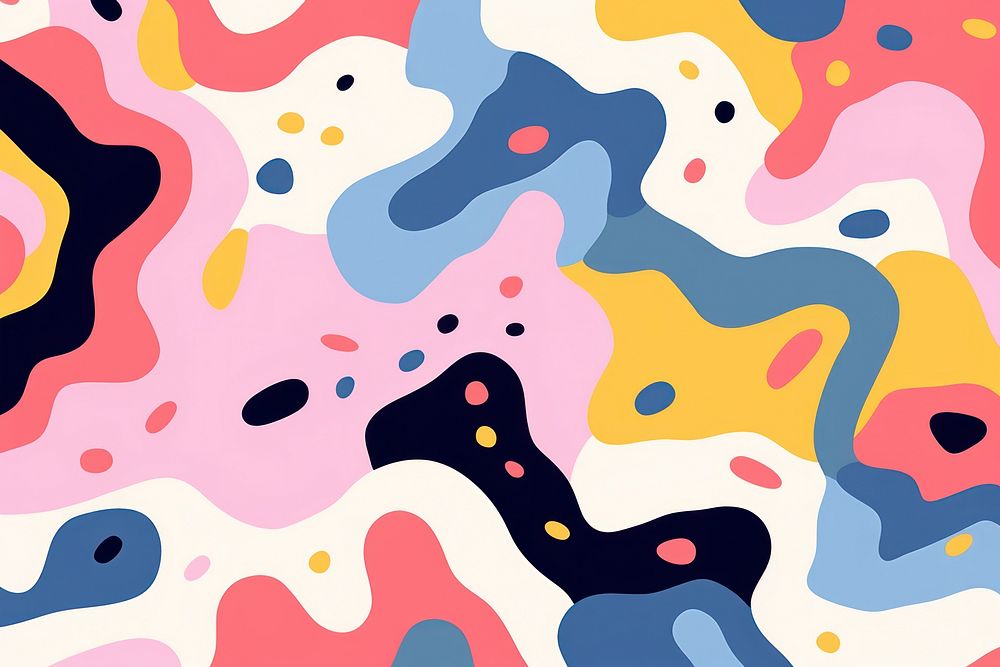 Memphis doodle abstract shape backgrounds | Premium Photo Illustration ...