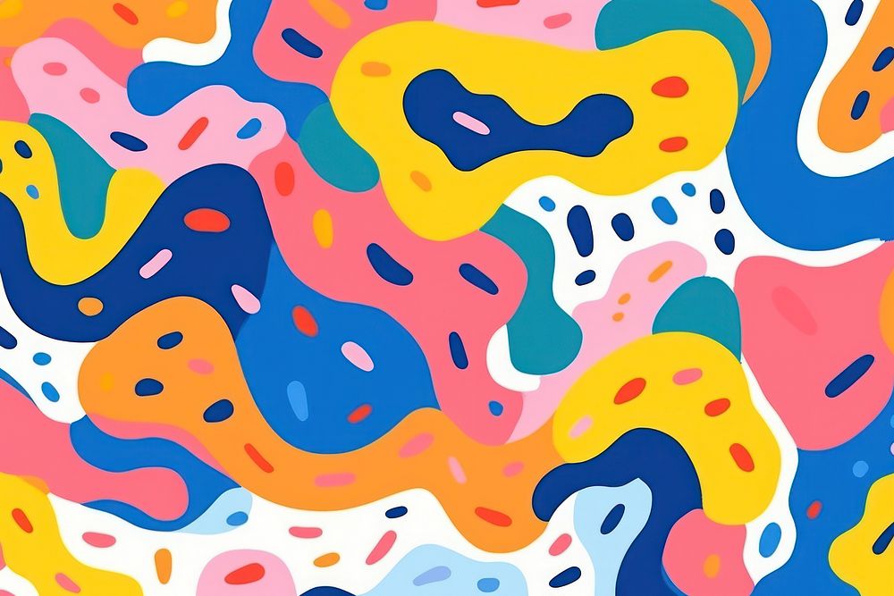 Memphis doodle abstract shape backgrounds | Premium Photo Illustration ...
