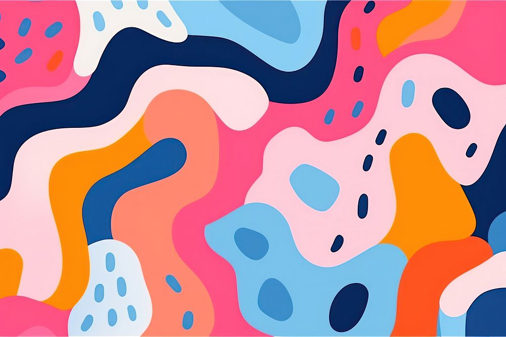 Memphis doodle abstract shape backgrounds | Premium Photo Illustration ...