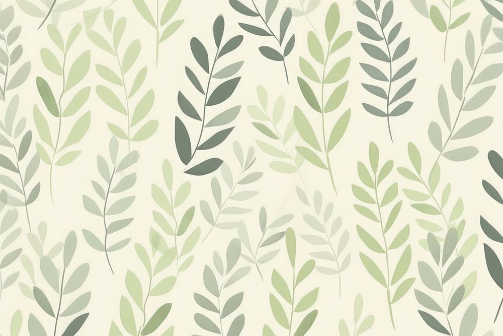 Cute simple leafy pastel green | Free Photo Illustration - rawpixel