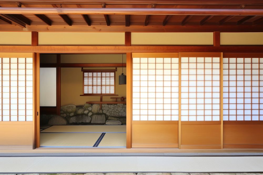 Japanese house wall architecture building | Free Photo - rawpixel