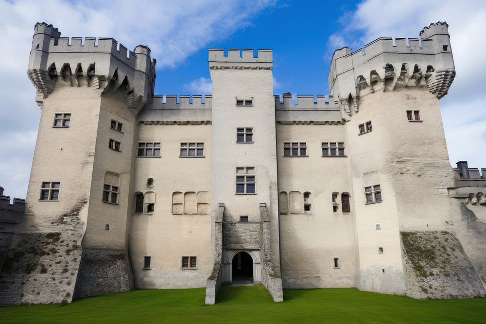 Medival castle wall architecture building | Premium Photo - rawpixel