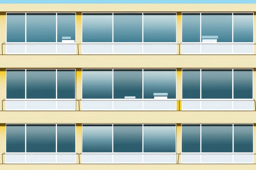 Retro office building wall architecture | Premium Photo - rawpixel