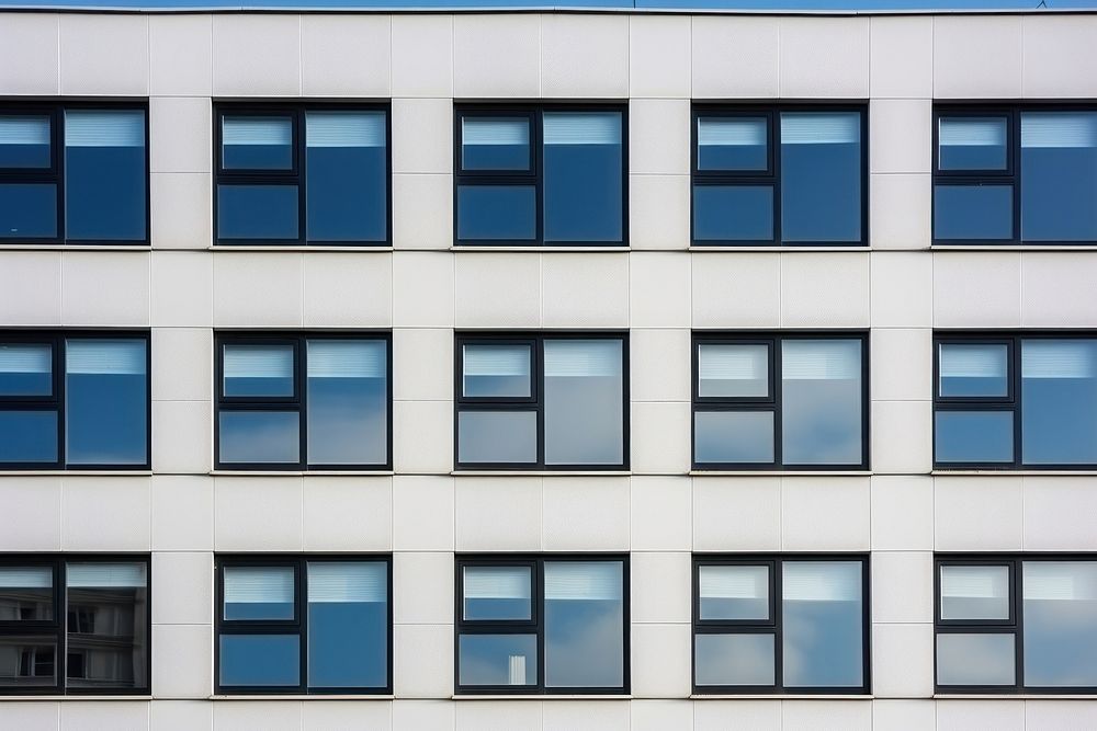 Retro office building wall architecture | Premium Photo - rawpixel