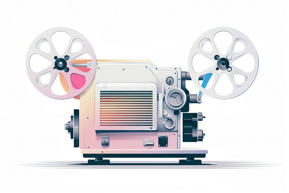 Vintage Movie projector machine wheel | Free Photo Illustration - rawpixel