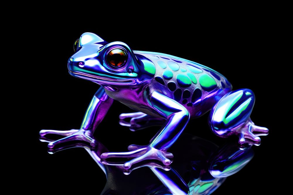 Simple frog amphibian wildlife animal. | Premium Photo Illustration ...
