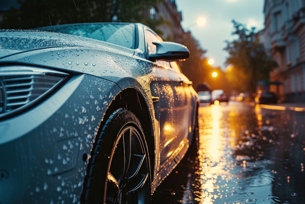 Drops water car rain headlight | Premium Photo - rawpixel