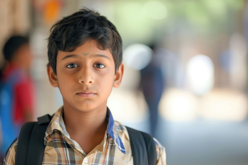 Photo student boy portrait contemplation | Free Photo - rawpixel