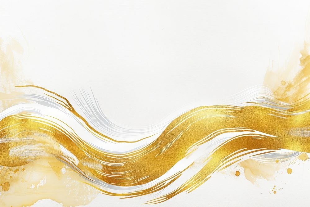 Wave border frame backgrounds gold | Free Photo Illustration - rawpixel