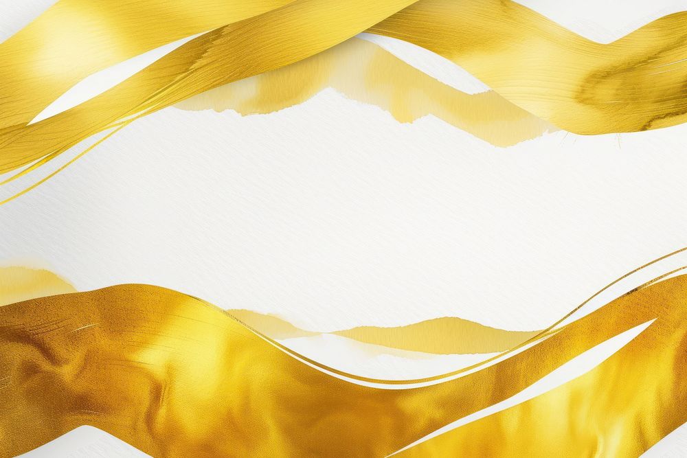 Ribbon border frame gold backgrounds | Free Photo Illustration - rawpixel