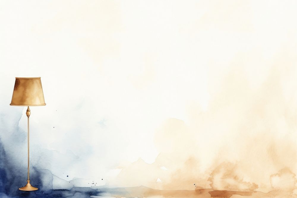 Lamp watercolor minimal background backgrounds | Free Photo ...