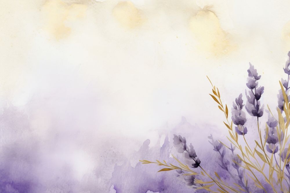 Lavander watercolor background backgrounds lavender | Premium Photo ...