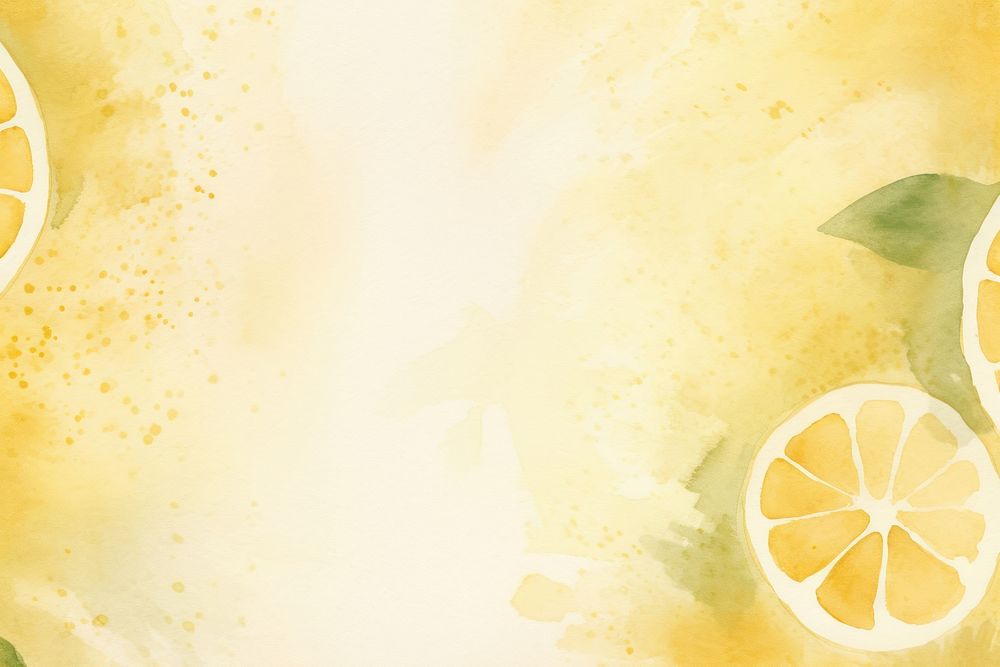 Lemon watercolor minimal background lemon | Free Photo Illustration ...