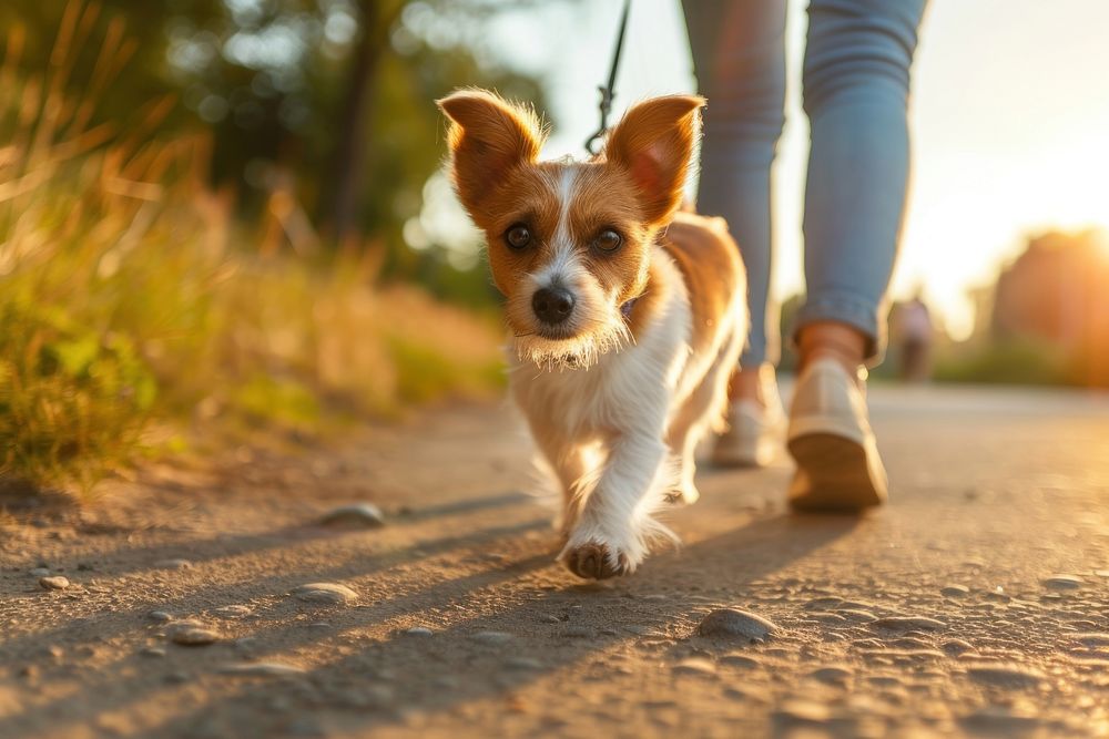 Woman small dog walking mammal | Free Photo - rawpixel Woman small dog walking mammal | Free Photo - rawpixel