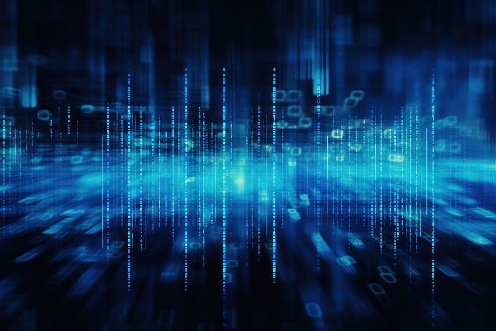 Barcode blue dark background backgrounds | Free Photo Illustration ...