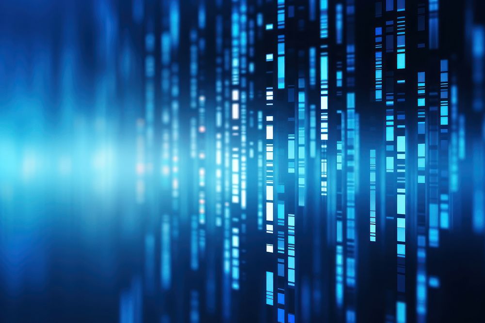 Barcode blue dark background backgrounds | Free Photo Illustration ...