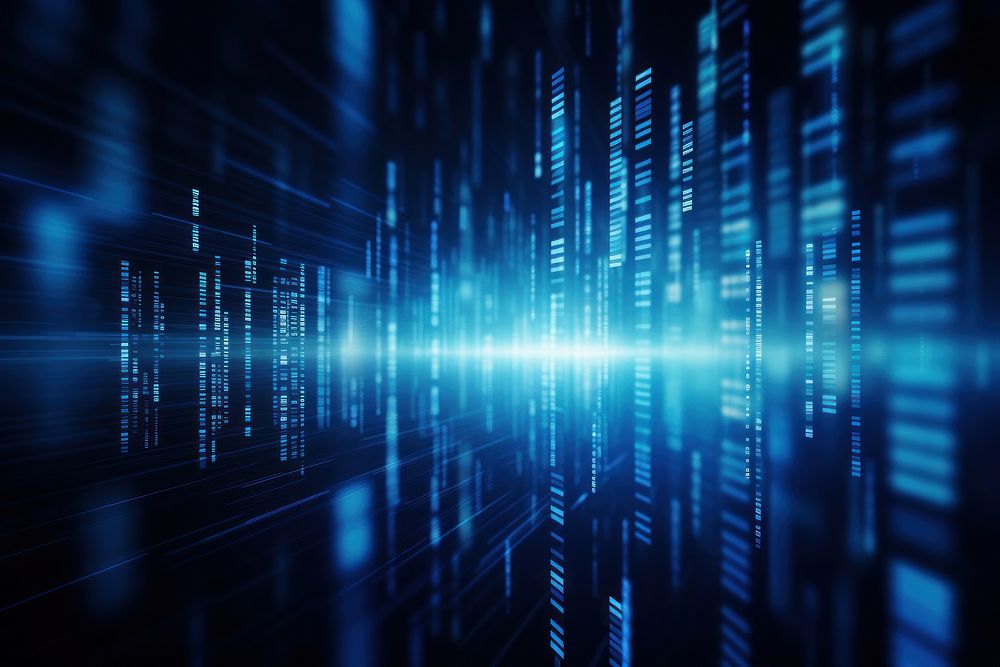 Barcode blue dark background backgrounds | Free Photo Illustration ...