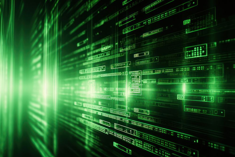 Barcode green background backgrounds technology | Free Photo ...