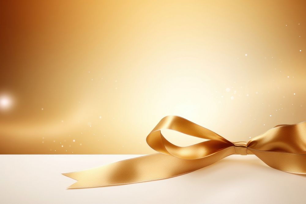 Celebration gold ribbon background abstract | Free Photo Illustration ...
