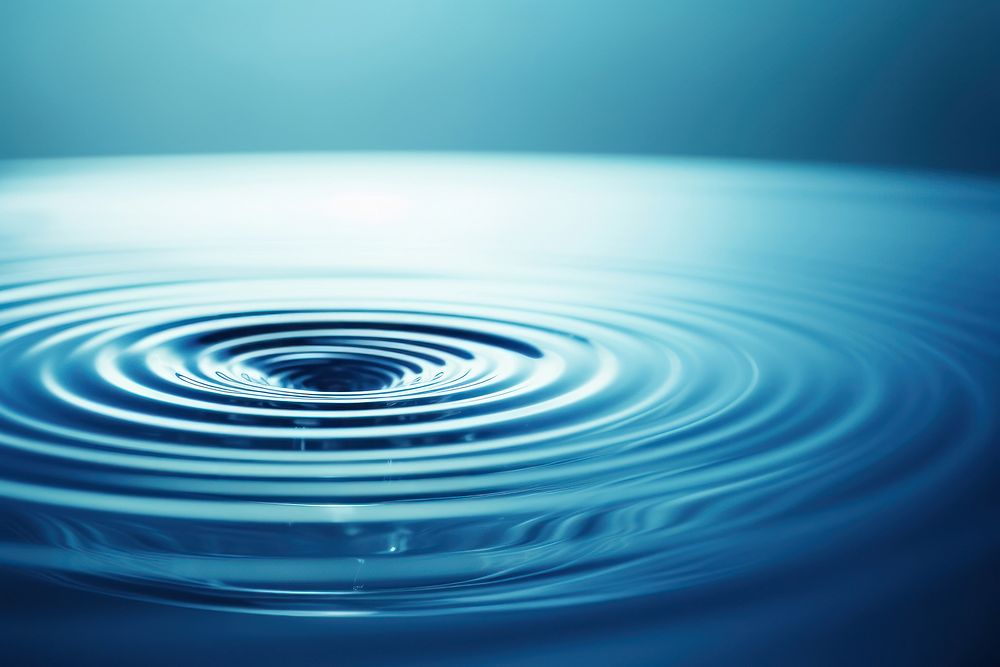 Water drop nature ripple blue. | Premium Photo - rawpixel